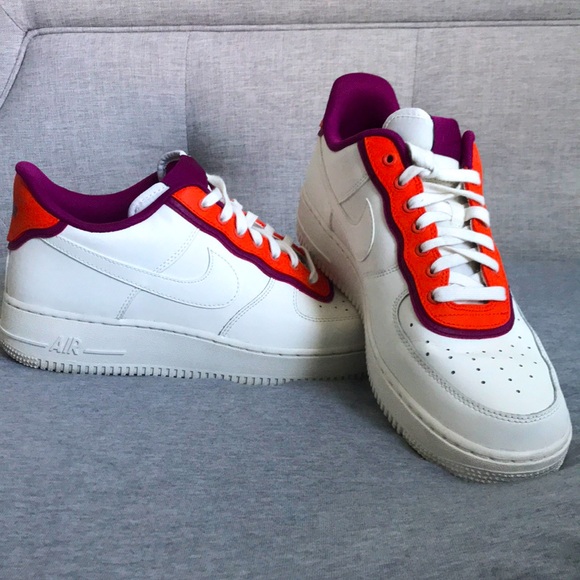 Nike | Shoes | Nike Air Force 7 Sail Orange | Poshmark